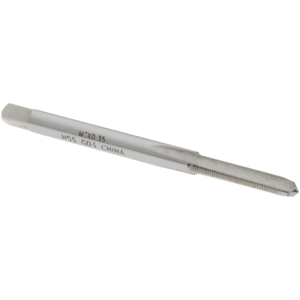 Value Collection - Straight Flute Tap: M3x0.35 Metric Fine, 3 Flute ...