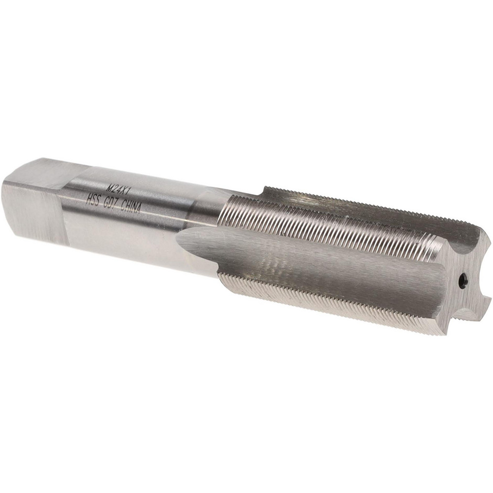 Value Collection - Straight Flute Tap: M24x1 Metric Fine, 4 Flute, Plug ...