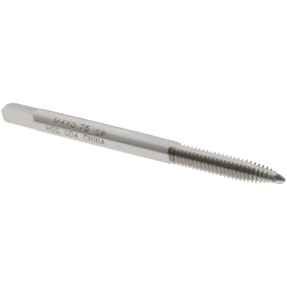 Value Collection - Spiral Point Tap: M4x0.75 Metric Special, 2 Flutes ...