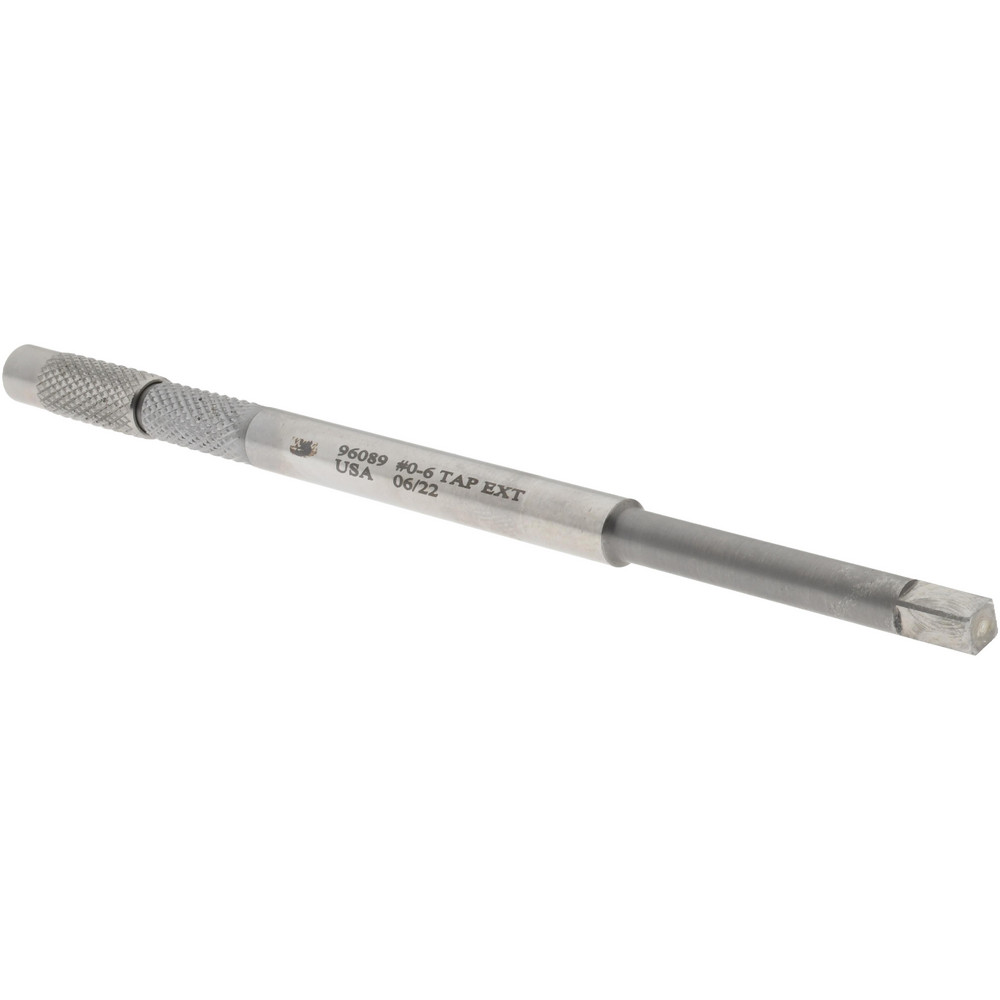 Made in USA - Tap Extension: #0 to #6 Tap, 5" OAL, 0.141" Tap Shank Dia ...