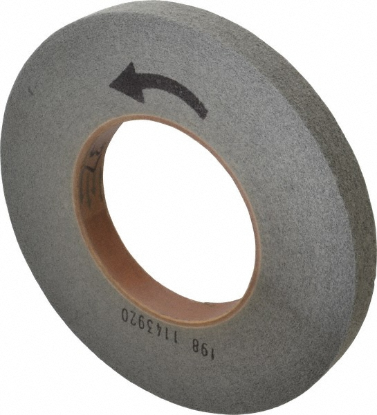 Norton - 10" Diam, 1" Face Width, 5" Center Hole, Fine Grade, Silicon ...