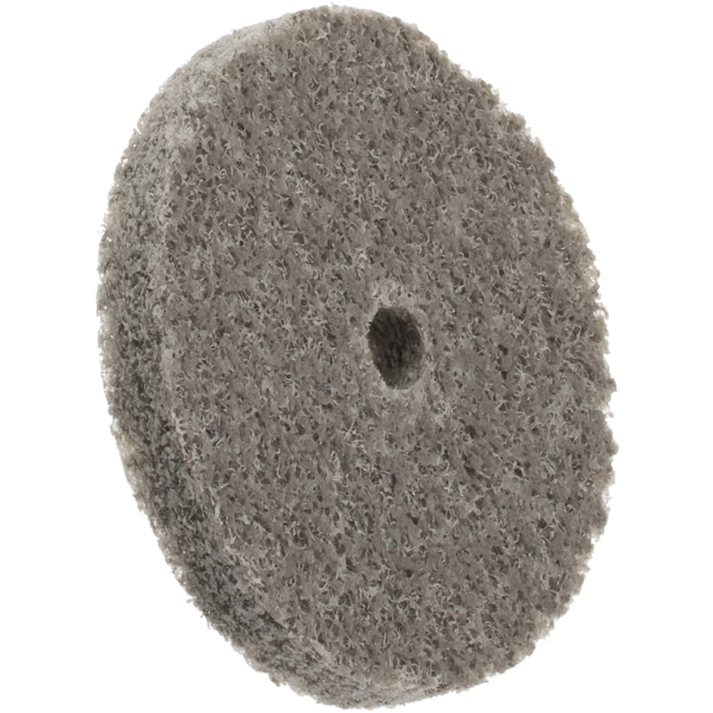 Norton - Deburring Wheel: 2" Dia, 1/4" Face Width, 1/4" Hole, Aluminum ...