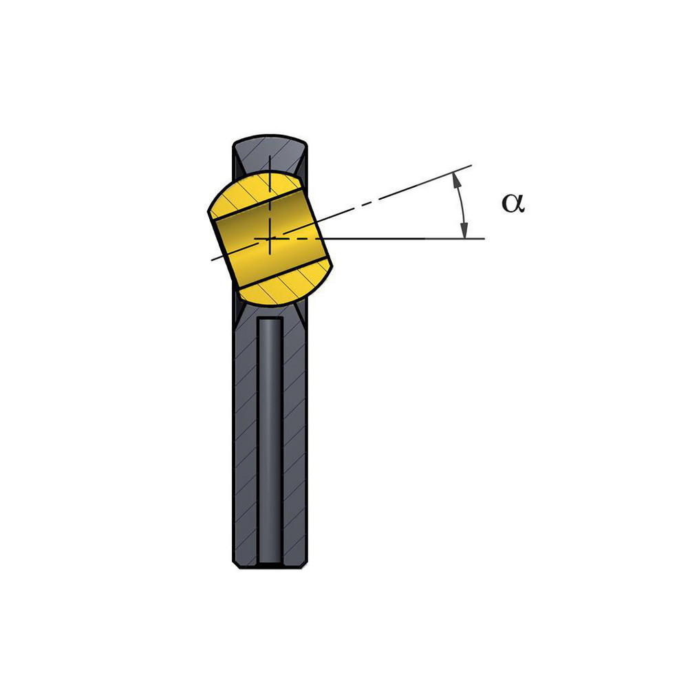 Igus - Ball Joint Linkage Spherical Rod End: M10 x 1.5 Shank Thread, 10 ...