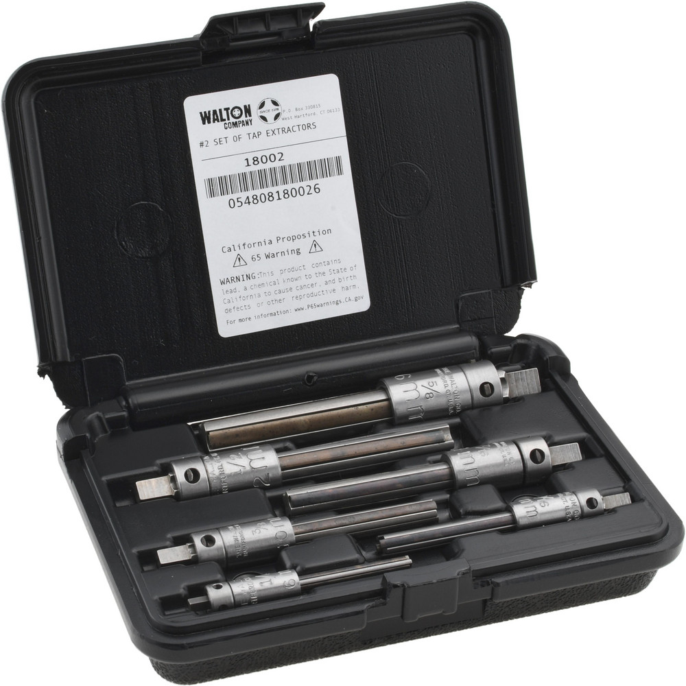 Walton - 1/4 to 5/8" Tap Extractor Set | MSC Direct