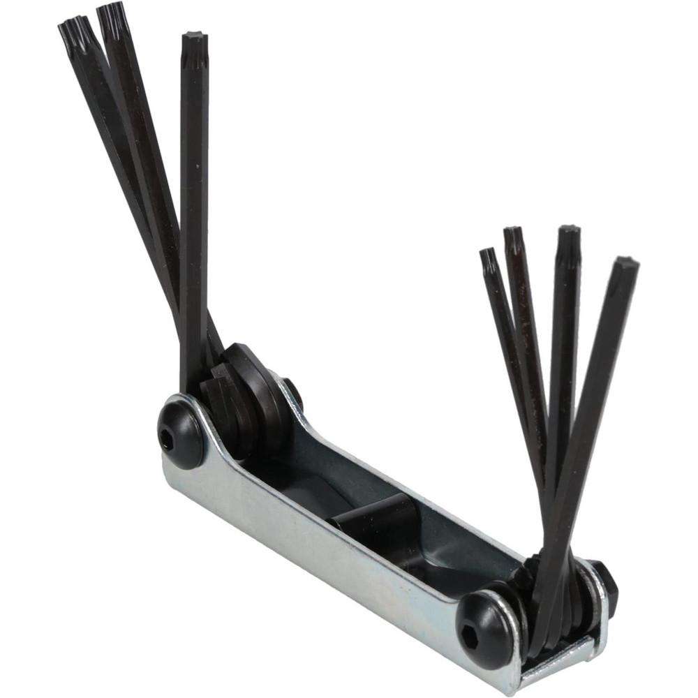 Eklind - Torx Key Set: 7 Pc, Fold-Up Handle, T10 to T40 | MSC Direct