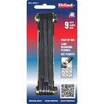 Eklind - 9 Piece Fold-Up Hex Key Set - 05048954 - MSC Industrial Supply