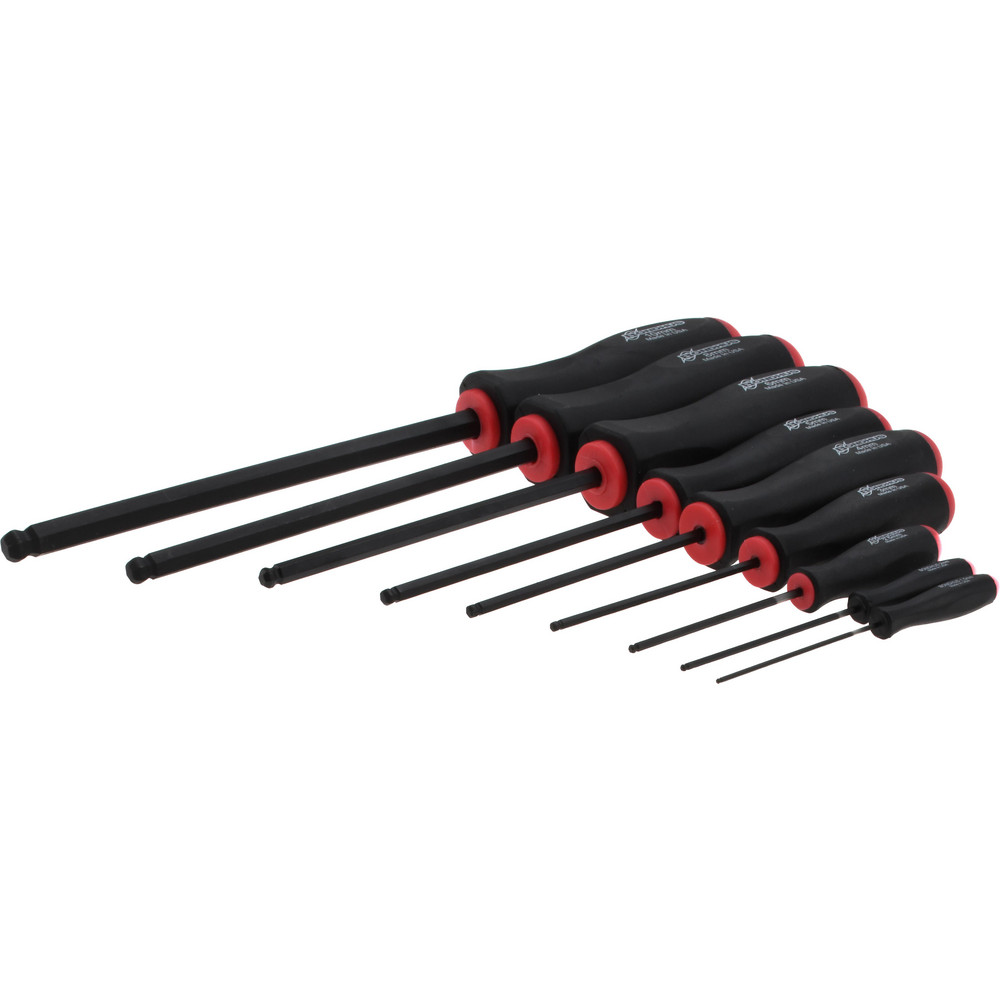 Bondhus - 9 Piece, 1.5 to 10mm Ball End Hex Driver Set | MSC Direct