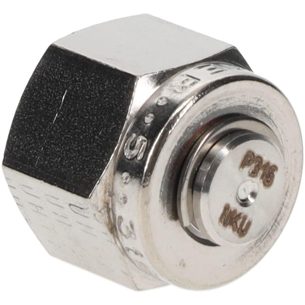 Parker - Compression Tube Plug: 1/2-20, 5/16" Tube OD, Compression ...