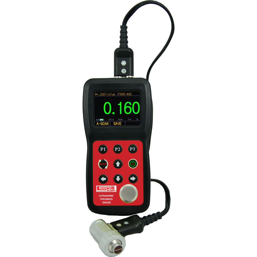 SPI - Electronic Thickness Gages: 0.635, 0, 508.00, 20.0000 | MSC Direct