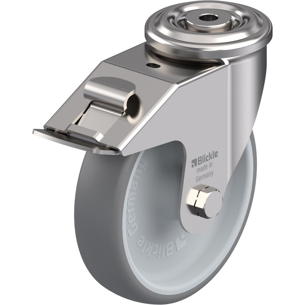 Blickle - Standard Casters: Mount: Hollow Kingpin; Caster Type: Swivel ...