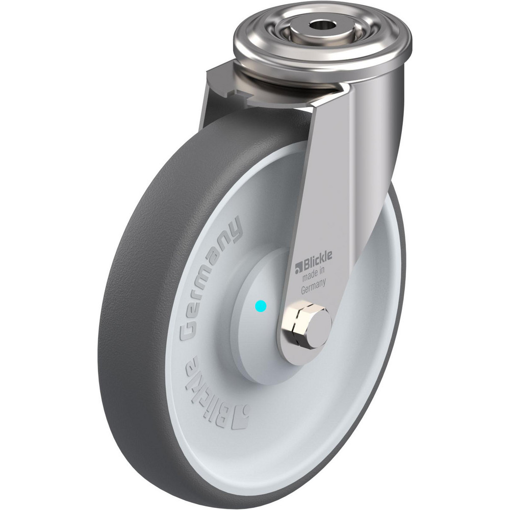 Blickle - Standard Casters: Mount: Hollow Kingpin; Caster Type: Swivel ...