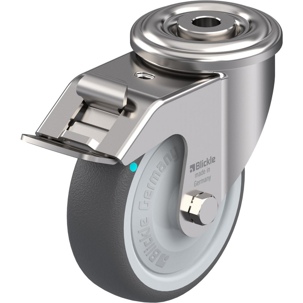 Blickle - Standard Casters: Hollow Kingpin, Swivel w/Brake, Precision ...