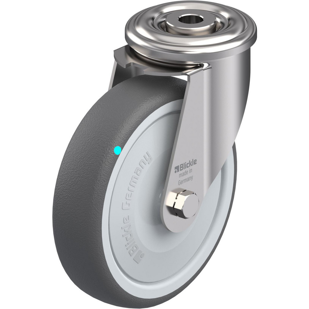 Blickle - Standard Casters: Mount: Hollow Kingpin; Caster Type: Swivel ...