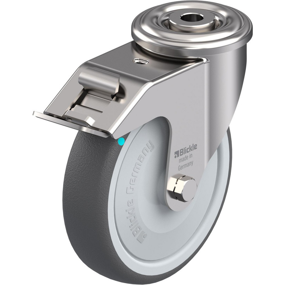 Blickle - Standard Casters: Mount: Hollow Kingpin; Caster Type: Swivel ...