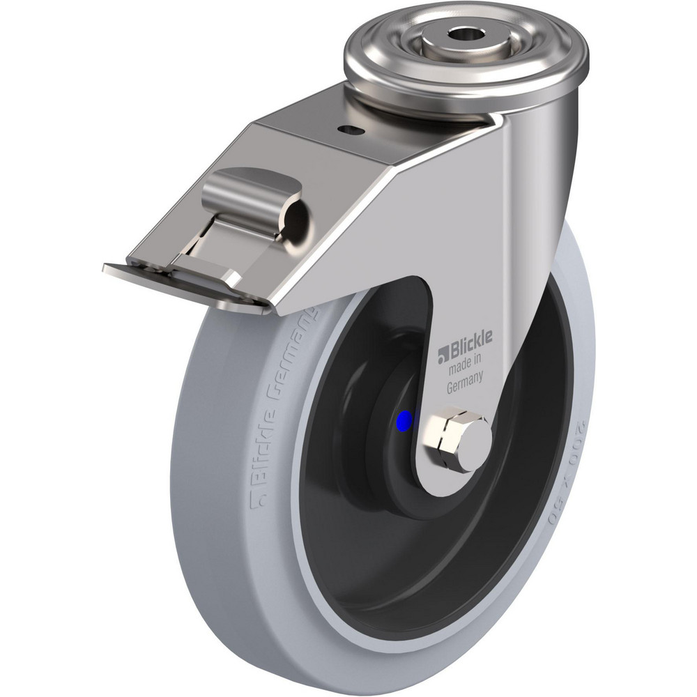 Blickle - Standard Casters: Mount: Hollow Kingpin; Caster Type: Swivel ...