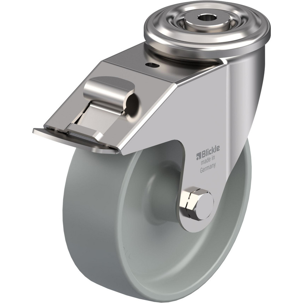 Blickle - Standard Casters: Mount: Hollow Kingpin; Caster Type: Swivel ...