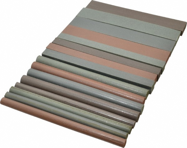Cratex - Abrasive Block & Stick Set: 16 Pc, Oblong, Round & Square ...