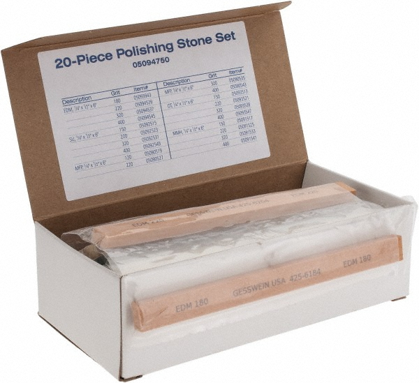 Value Collection - 20 Piece Aluminum Oxide & Silicon Carbide Polishing ...