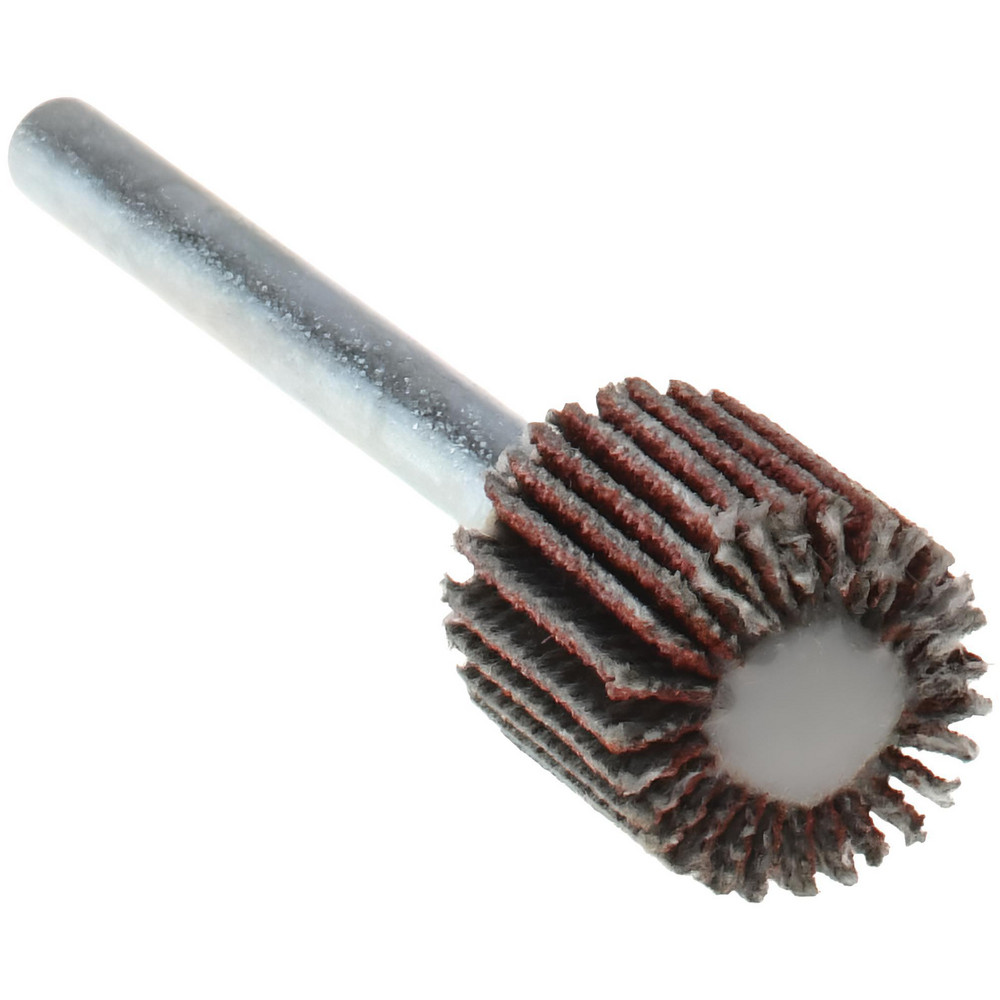 Value Collection - Mounted Flap Wheel: 3/8" Dia, 3/8" Face Width, 120 ...