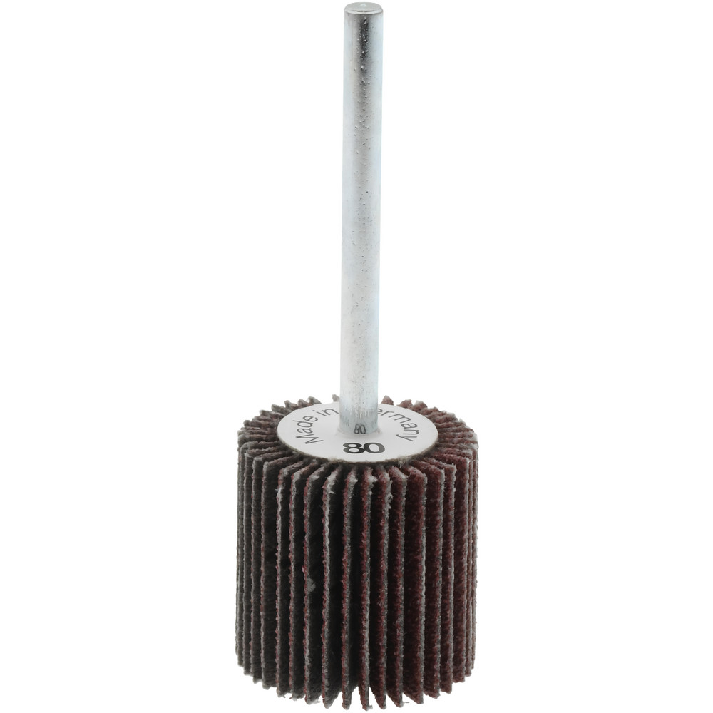 Value Collection - Mounted Flap Wheel: 3/4" Dia, 3/4" Face Width, 80 ...