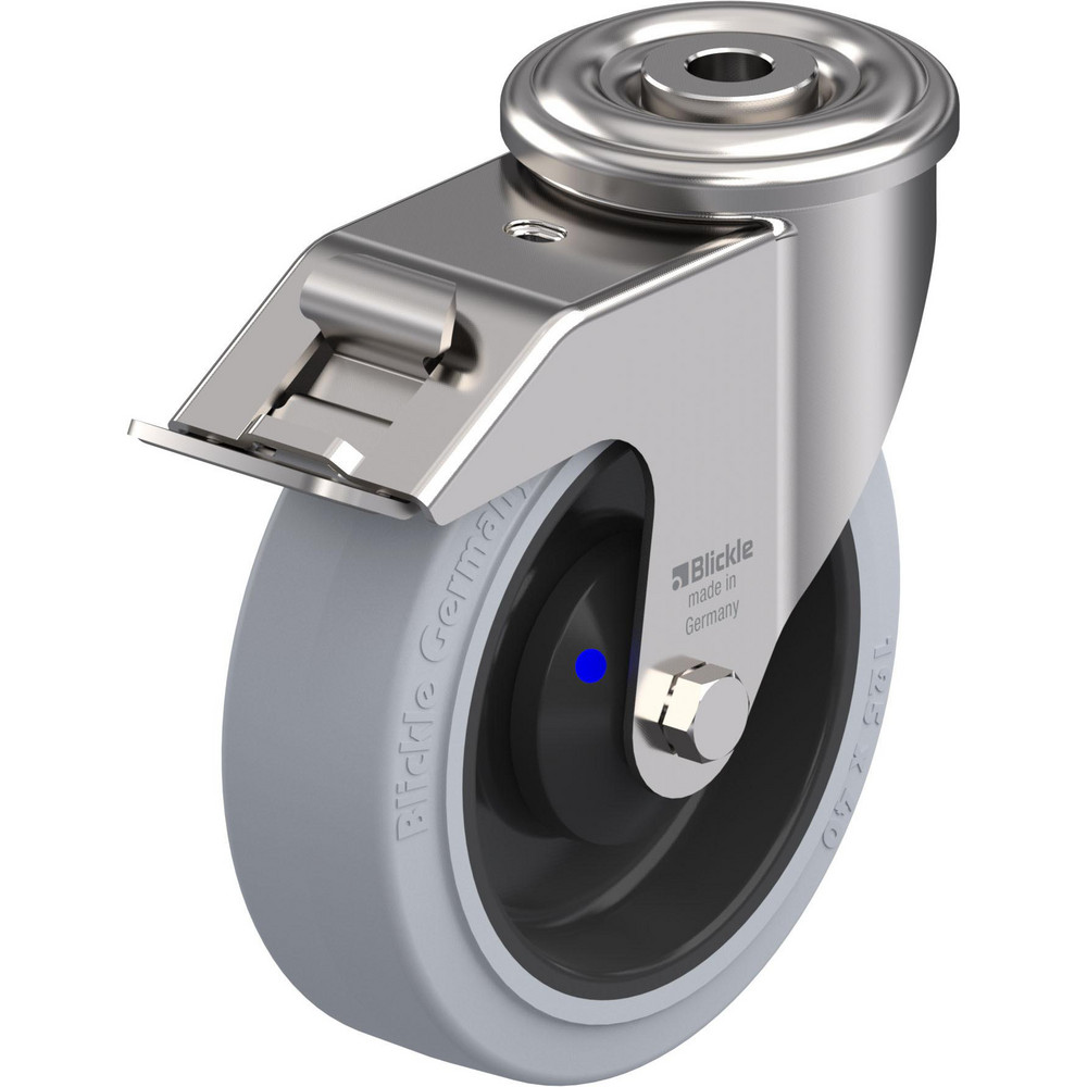 Blickle - Standard Casters: Mount: Hollow Kingpin; Caster Type: Swivel ...