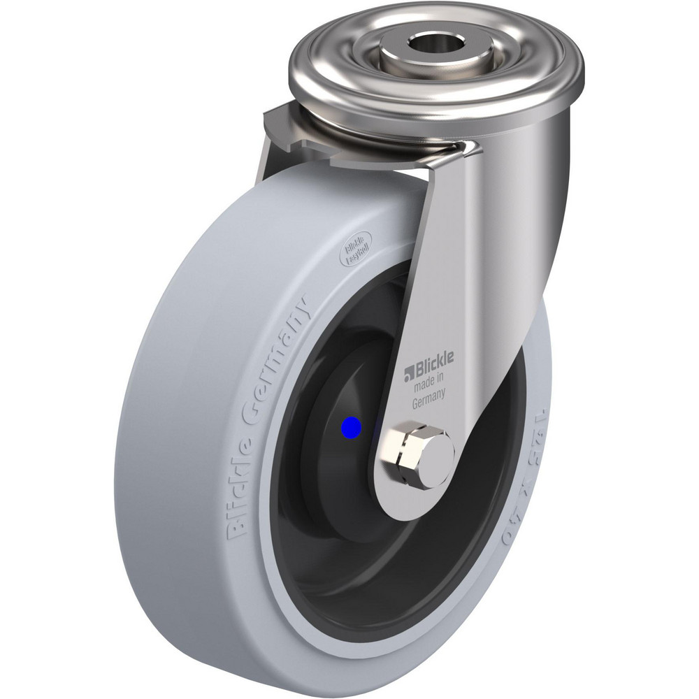Blickle - Standard Casters: Mount: Hollow Kingpin; Caster Type: Swivel ...