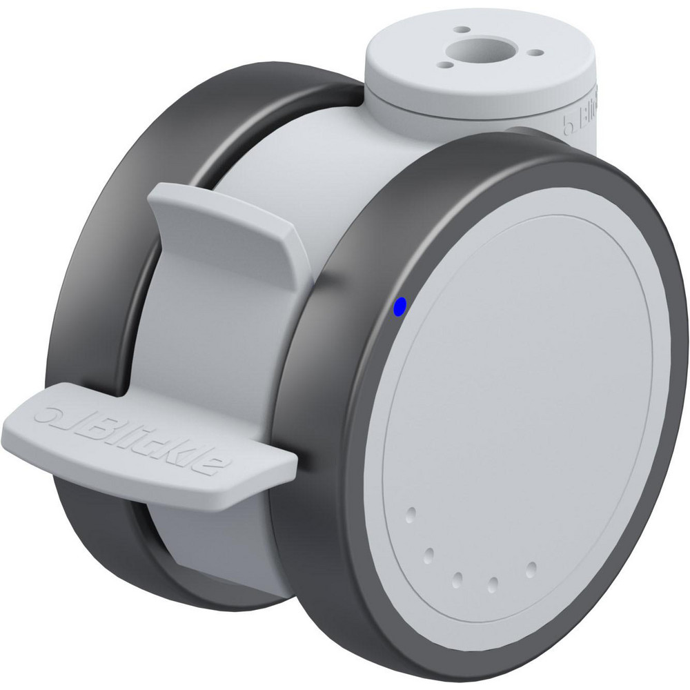 Blickle - Standard Casters: Mount: Hollow Kingpin; Caster Type: Twin ...