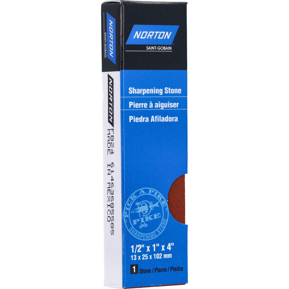 Norton - Sharpening Stone: 1/4'' Thick, Rectangle | MSC Direct