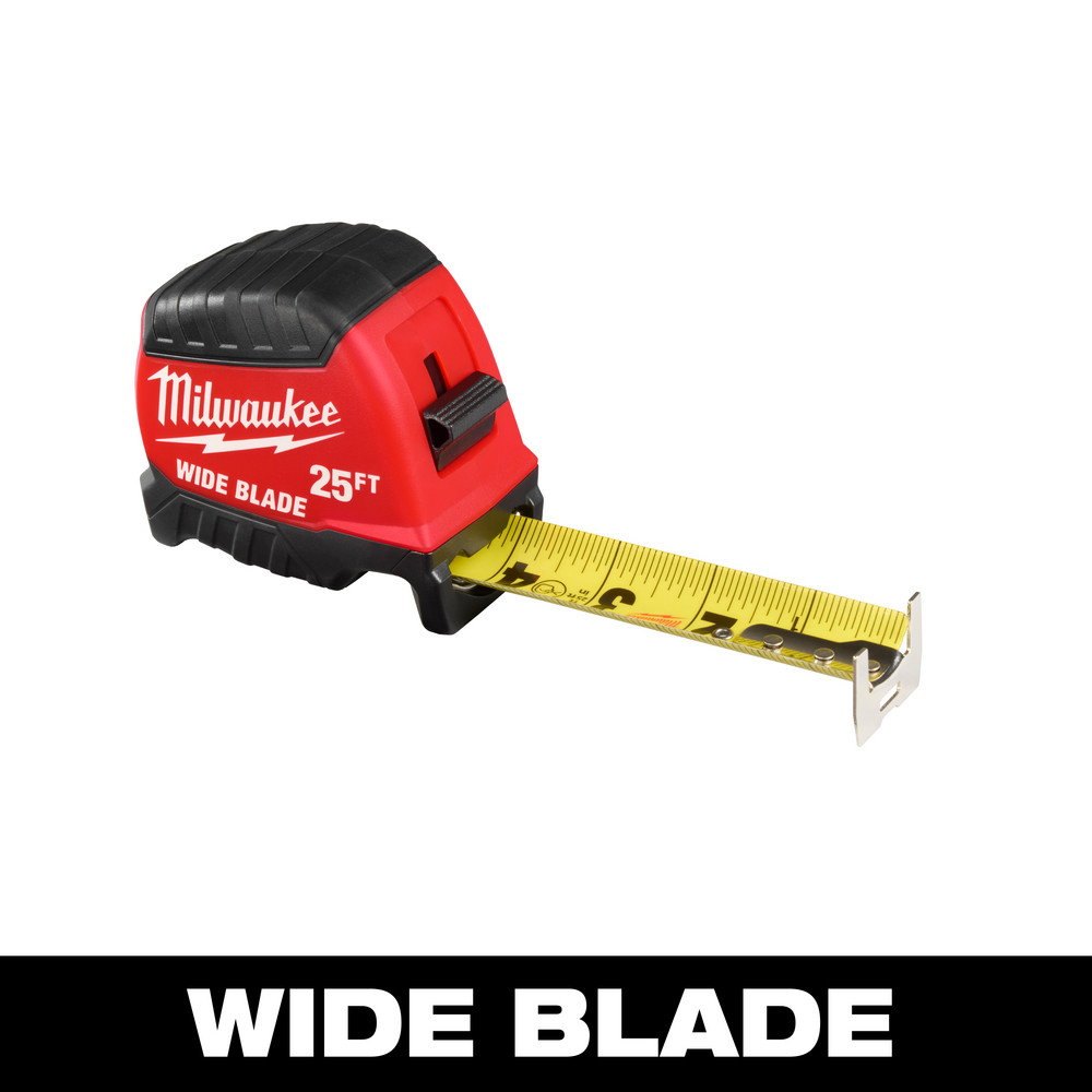 Milwaukee Tool - Tape Measures: Length Ft.: 25.000; Graduation (Inch ...
