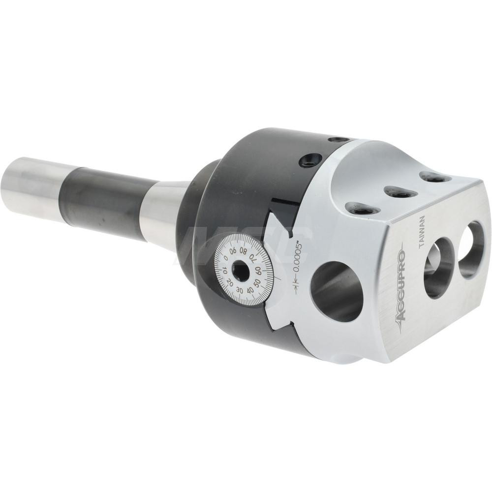 Accupro - 3" Body, 3/4" Boring Bar Hole Dia, Manual Offset Boring Head ...