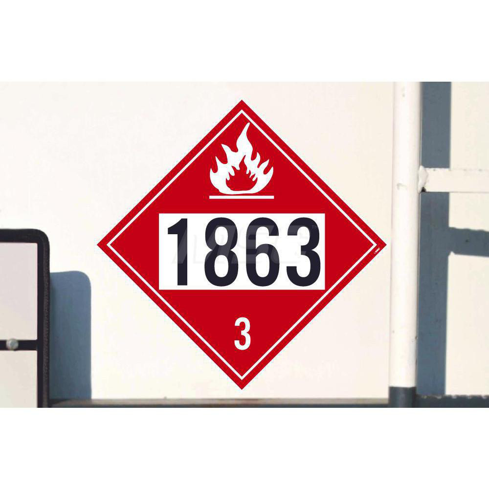 AccuformNMC - DOT - Shipping & Vehicle - 1863, 10-3/4" Wide x 10-3/4 ...