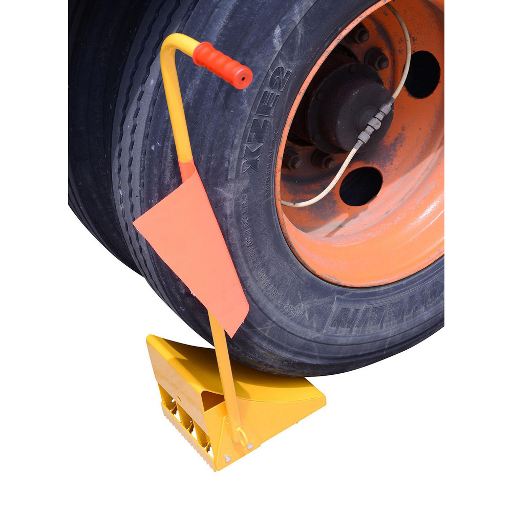 Vestil - Wheel Chocks; Wheel Chock Type: Single; Base Tread: Serrated ...