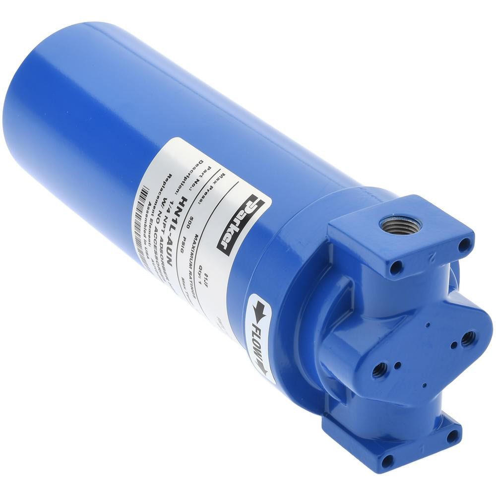 Parker - Adsorber Compressed Air Filter: 1/4" NPT Port | MSC Direct