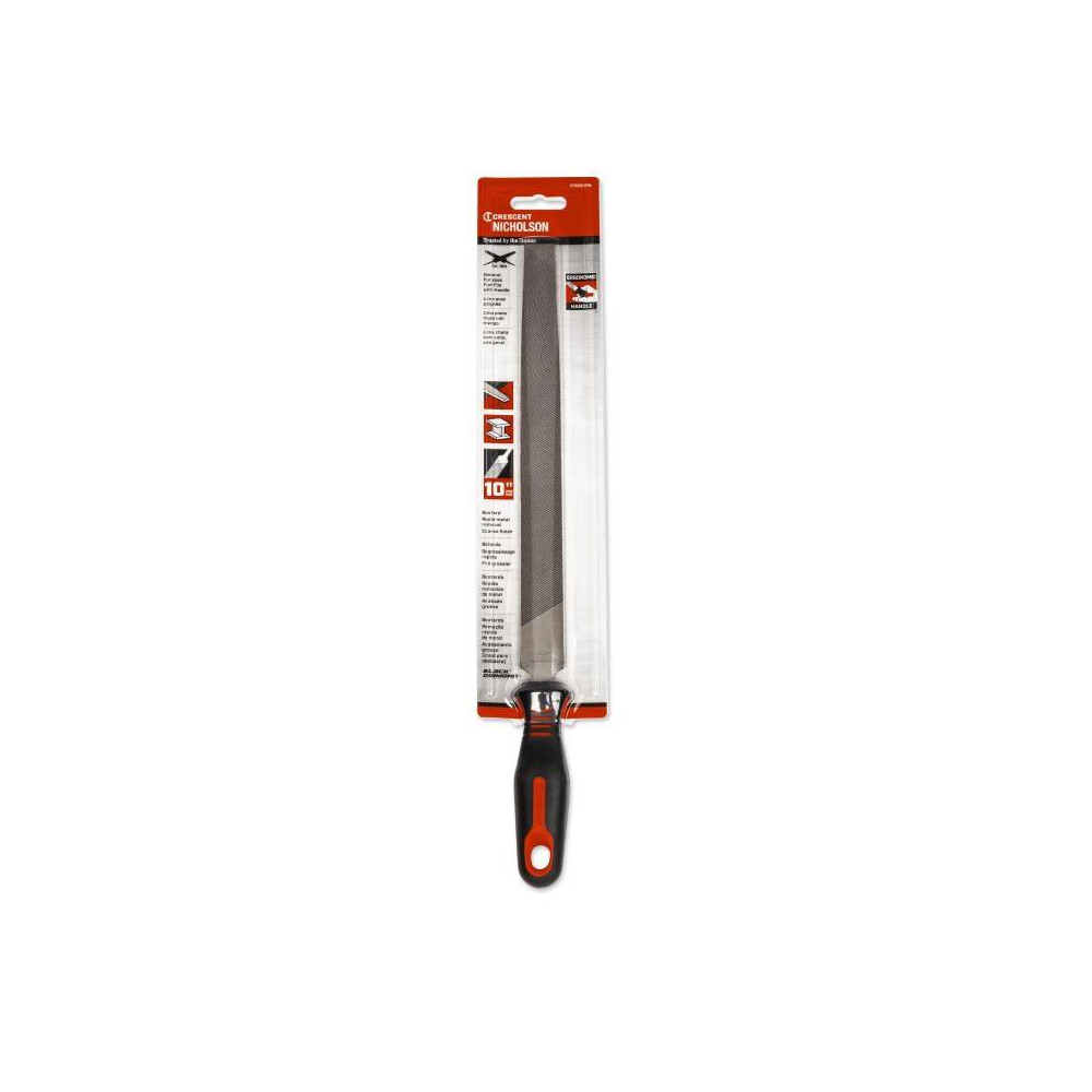 Nicholson - American-Pattern File: 10" Long, Flat, Double | MSC Direct