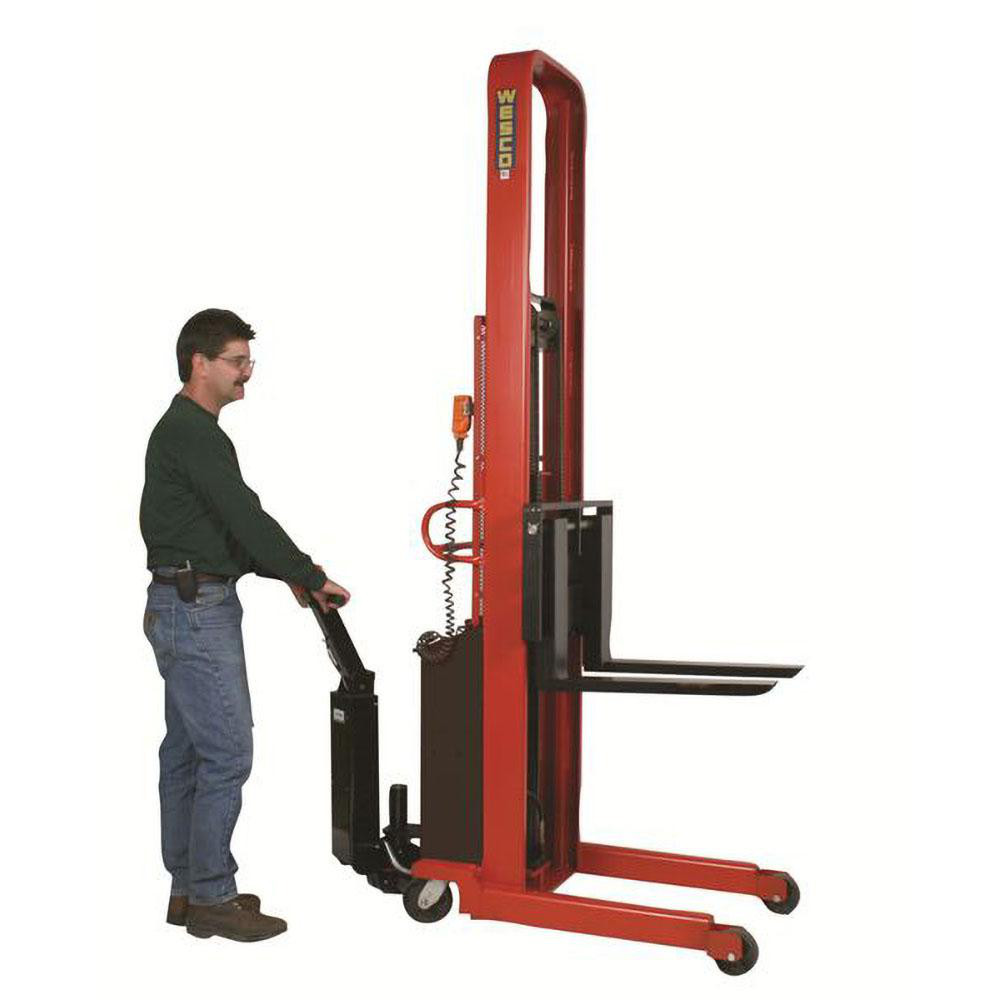 Wesco Industrial Products - 1,500 Lb Capacity, 56" Lift Height, Battery ...