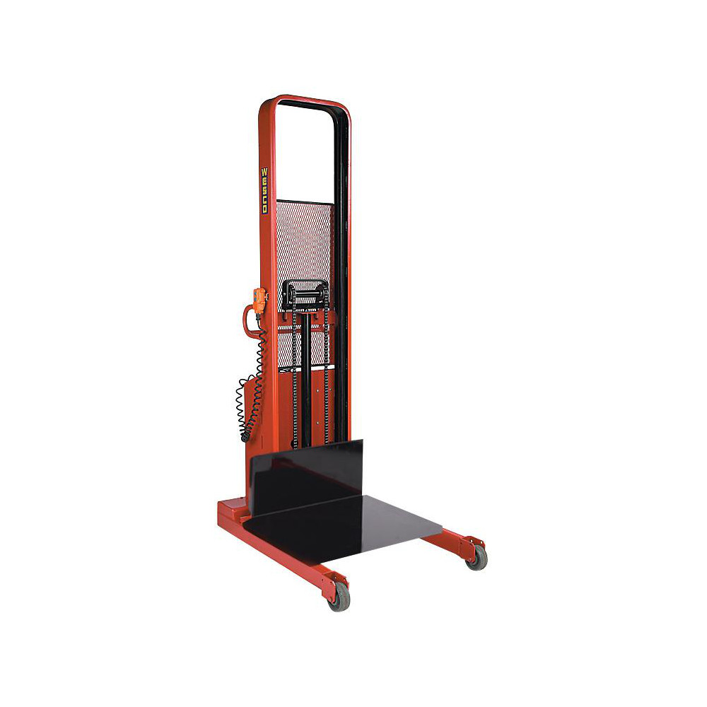 Wesco Industrial Products - 2,000 Lb Capacity, 80" Lift Height, Battery ...