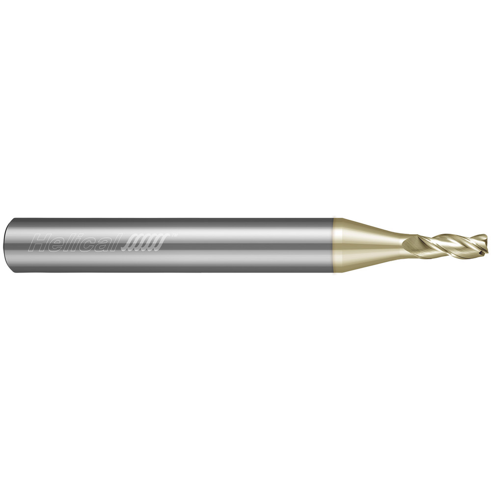 Helical Solutions - Corner Radius End Mill: 4.00 mm Dia, 8.0000 mm LOC ...