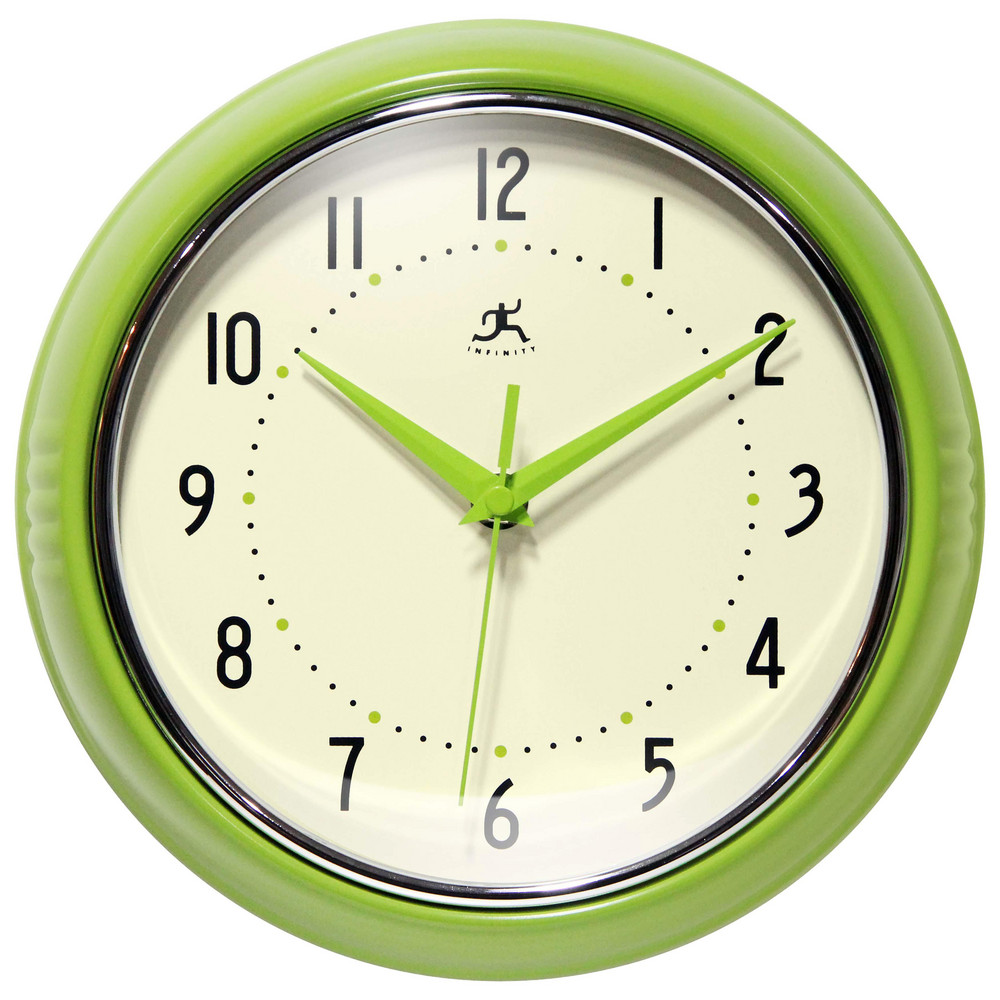 Infinity Instruments - Office Wall Clocks: Clock Type: Dial; Display ...
