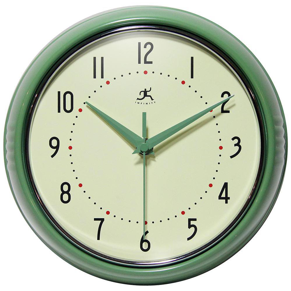 Infinity Instruments - Office Wall Clocks; Clock Type: Dial; Display ...