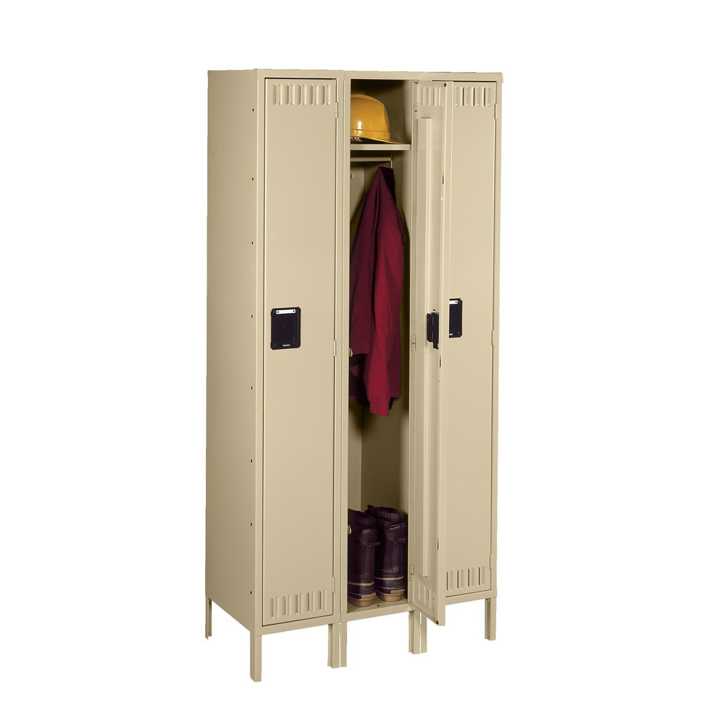 Tennsco - Lockers: Locker Style: 1-Wide; Locker Configuration: 3-Wide ...