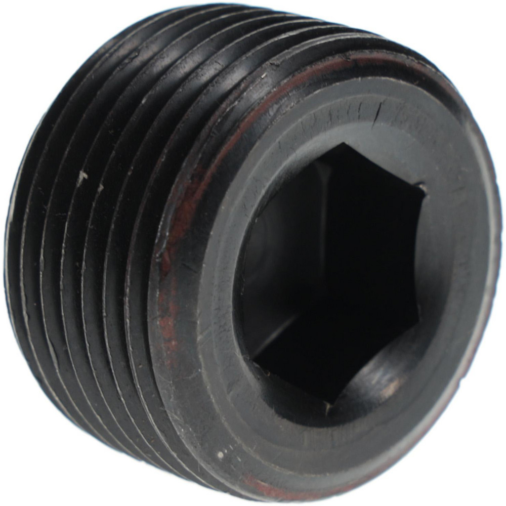 Value Collection - Socket Pressure Plug: 1 - 11-1/2 Thread, Alloy Steel ...