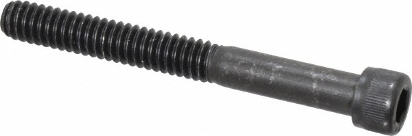Value Collection - Hex Head Cap Screw: 5/16-18 x 3", Alloy Steel, Black ...
