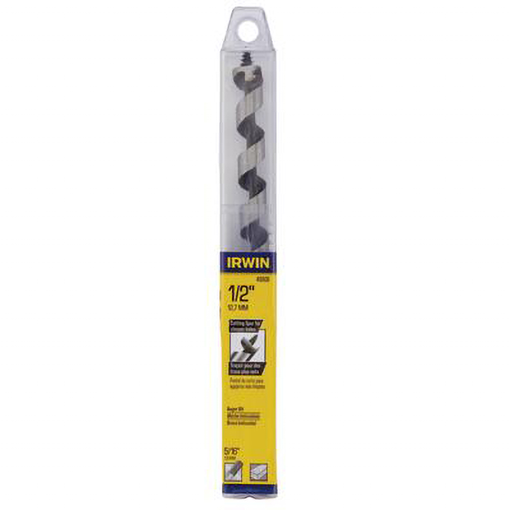 Irwin - 1/2", 5/16" Diam Straight Shank, 7-1/2" Overall Length with 4-1 ...