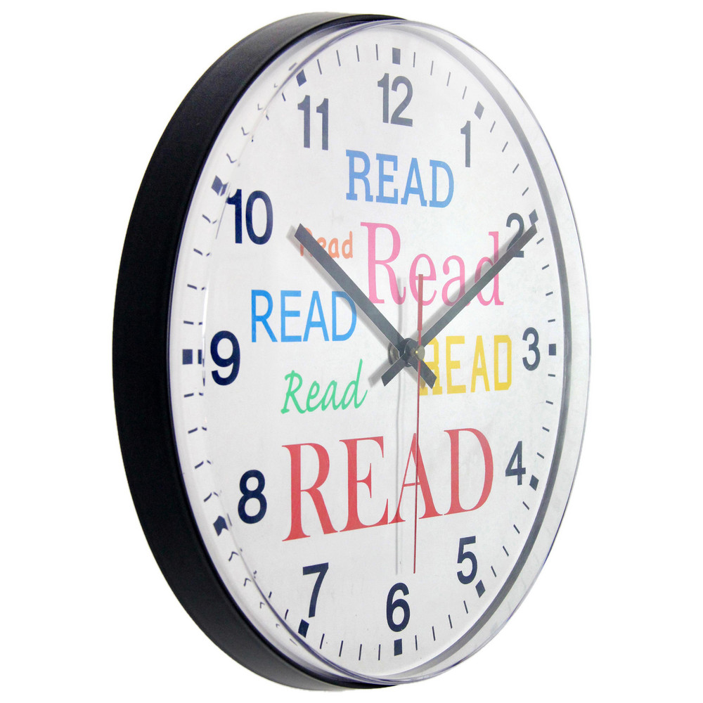 Infinity Instruments - Office Wall Clocks: Clock Type: Dial; Display ...