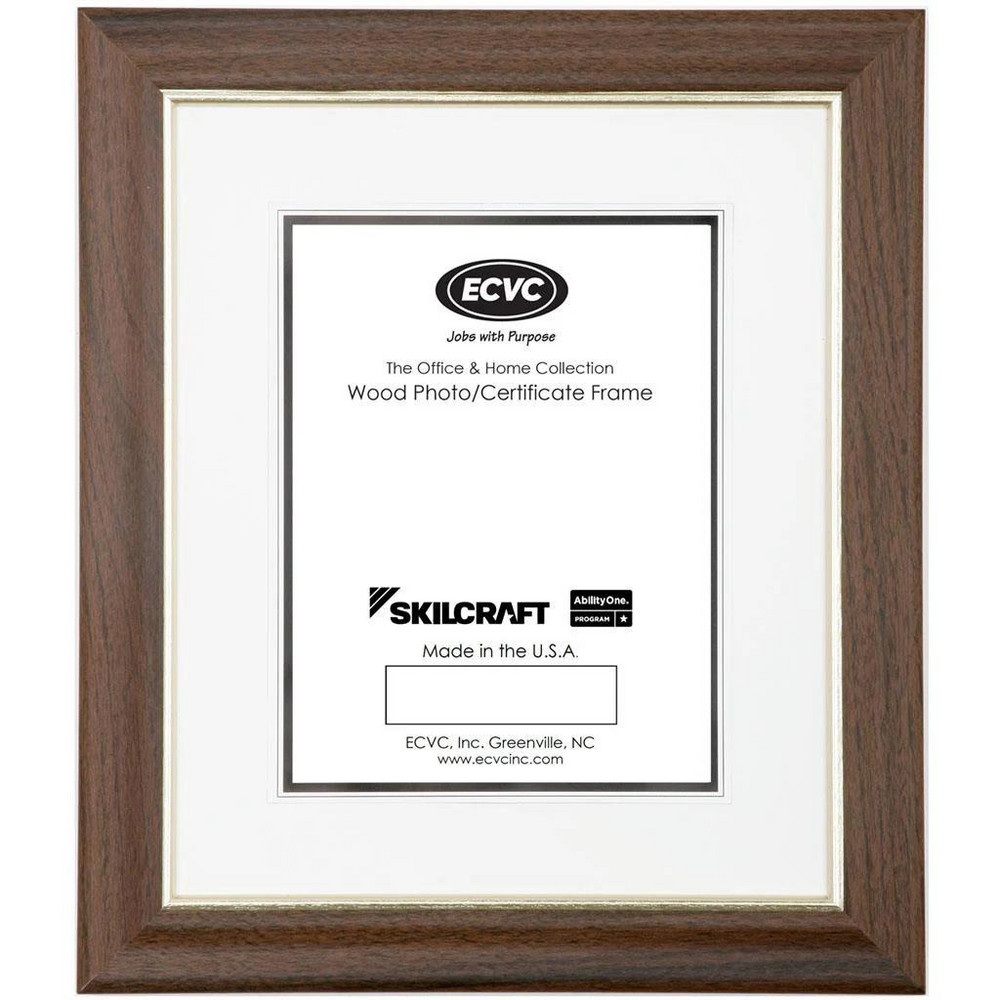 AbilityOne - 11X14 ST B WALNUT 12PK PAPER WRAPPED FRAME | MSC Direct