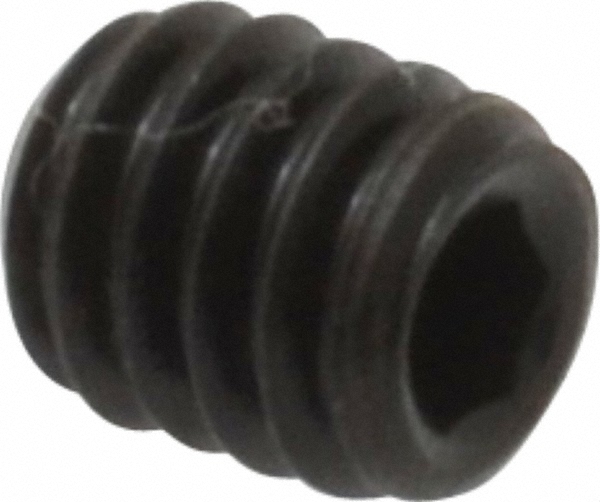 Set Screw: #8-32 x 3/16", Cup Point, Alloy Steel, Grade 8 - 5/64" Hex ...