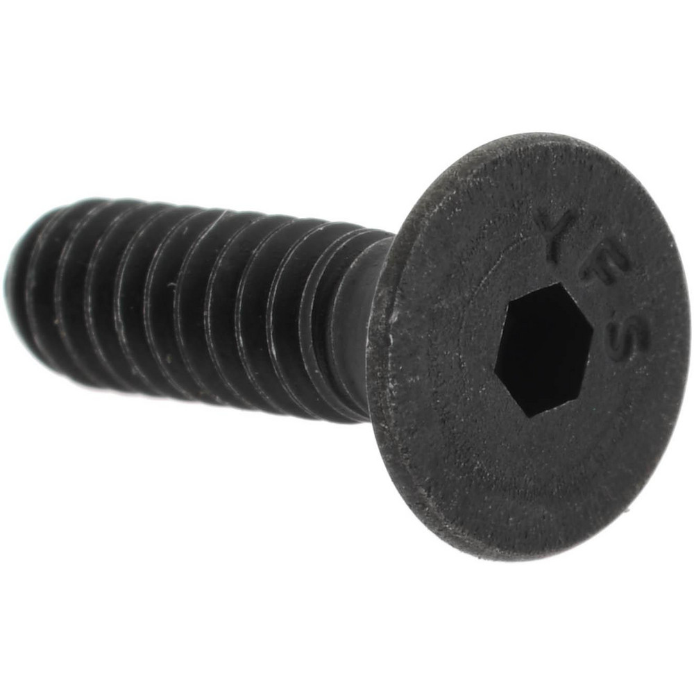 Value Collection - Flat Socket Cap Screw: #6-32, 1/2" OAL, Alloy Steel ...