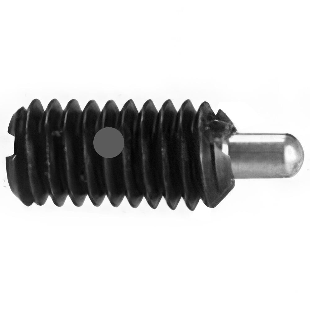 Gibraltar - Threaded Spring Plunger: #8-32, 1/2" Thread Length, 0.07 ...