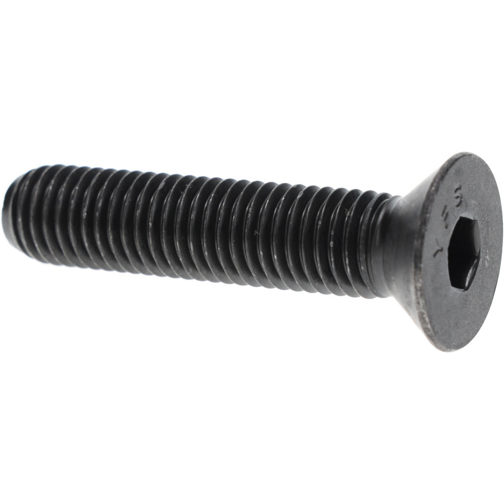 Flat Socket Cap Screw: 5/8-11 x 3" Long, Alloy Steel, Black Oxide ...