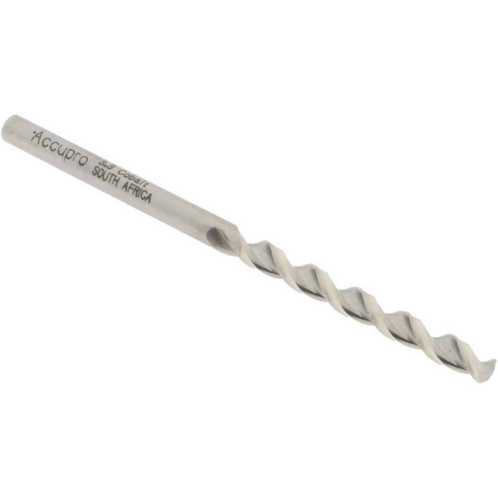 Accupro - Jobber Length Drill Bit: 3.30 mm (0.1299) Dia, 130 deg ...